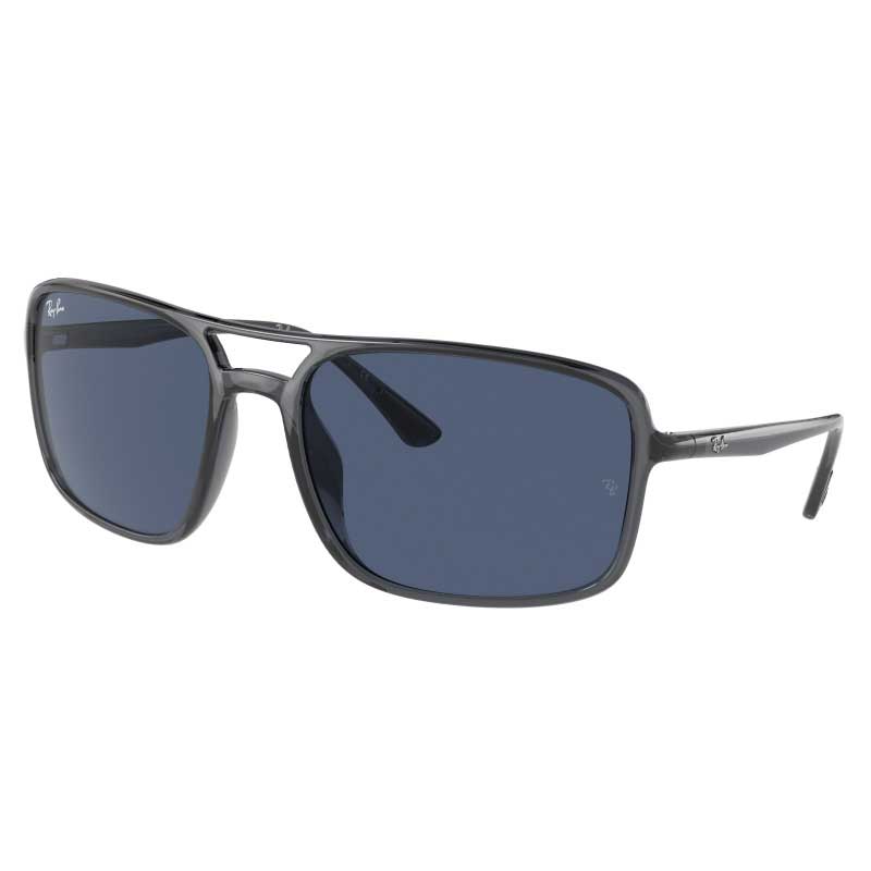 【楽天市場】Ray-Ban レイバン RB4375 876/80 60 18 グレー ダークブルー Ray-Ban 国内正規 ...