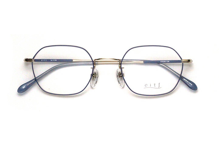 【楽天市場】【フレーム単品メガネ】HAMAMOTO eit∫ エイチ H 1176-2 ネイビー【オクタゴン系】【チタン】【βチタン】【日本製眼鏡】紺 リーディンググラス：メガネのヒラタ