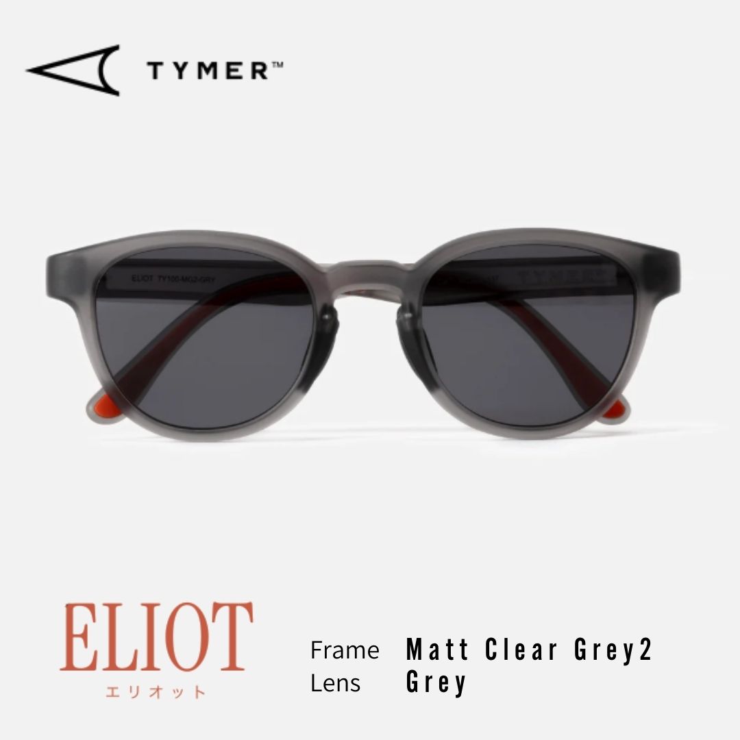 【楽天市場】TYMER サングラス ELIOT TY100 MG2 GRY マットクリアグレー グレーカラーレンズ タイマー サングラス スポーツ用サングラス ドライブ用サングラス ランニング ...