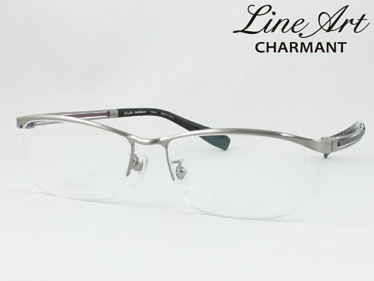 【楽天市場】ラインアート シャルマン 日本製メガネ XL1834-GR Bariton バリトン 度付き対応 近視 遠視 乱視 老眼鏡 遠近両用 LineArt CHARMANT Made ...