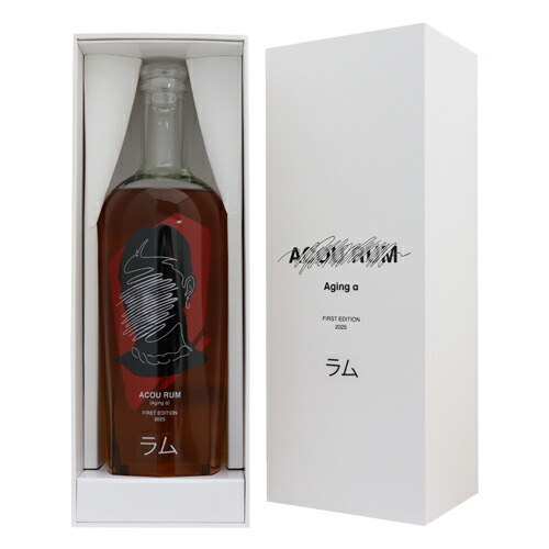 【楽天市場】ラム｜ ACOU RUM Aging α FIRST EDITION 2025 52％ 700ml 化粧箱入り アコウ ラム ...