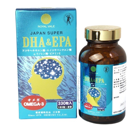 【楽天市場】ROYAL VALE 【 JAPAN SUPER DHA & EPA オメガ3 330粒 】正規保証 主に青魚の脂質として多く含まれるDHAとEPA、そして亜麻仁由来のα-リノレン ...