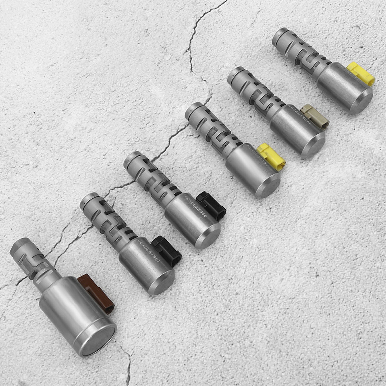 【楽天市場】Akozon 6個/セットトランスミッションソレノイドセット TF60SN 09G 09D 09M TR60SN 09Gアイシン6 ...