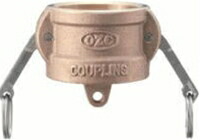 【楽天市場】小澤物産 レバーカップリング OZ-DC-BR-2 (50A) ダストキャップ ブロンズ 【当商品のご購入は別途送料1,728円が必ず掛かります】：伝動機 楽天市場店