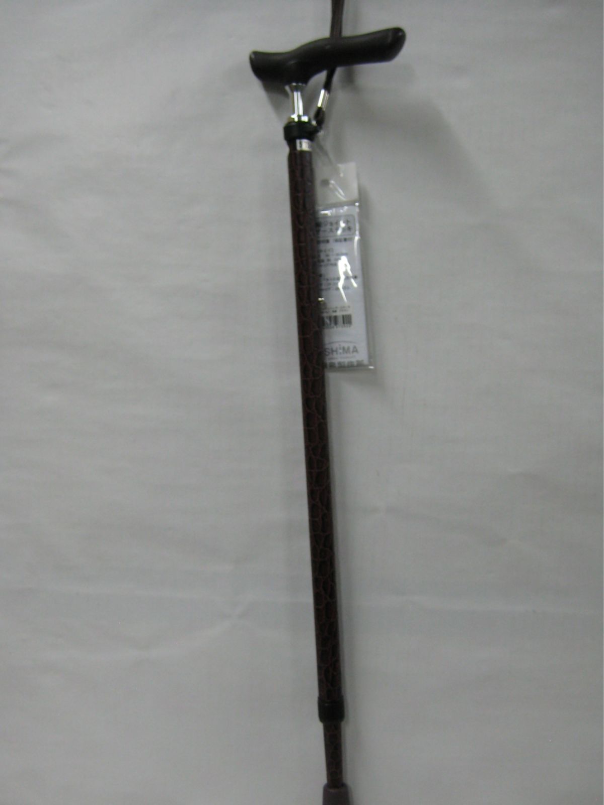 【楽天市場】島製作所： 伸縮ジョイントレザーステッキ(ブラウン)/69-NL1：メロウハウス