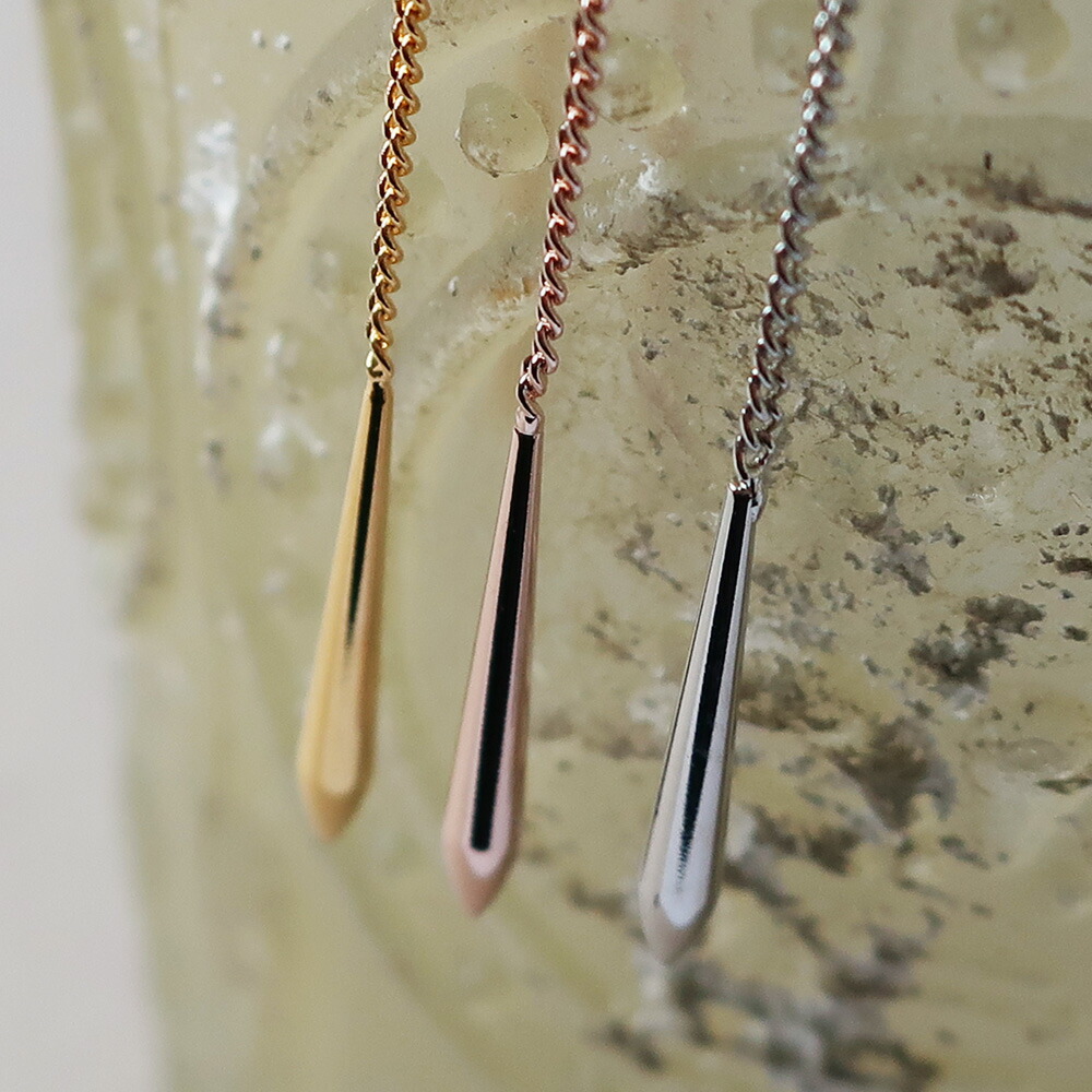 【楽天市場】5%OFFクーポン アメリカンピアス 日本製 チェーンピアス ピアス K18GP マーキス アメピア ロング 揺れる シンプル ゴールド 小ぶり プレゼント トレンド ブランド ...