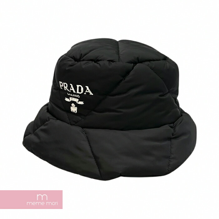 【楽天市場】PRADA 2022AW Padded Re-Nylon Bucket Hat 2HC252 IYK プラダ パデッドリナイロン ...