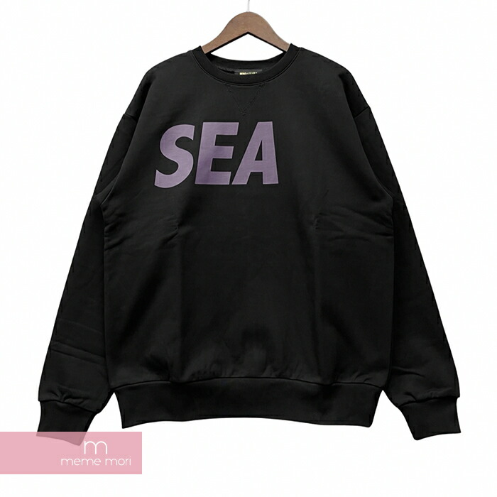 【楽天市場】WIND AND SEA 2022AW SEA Crew Neck Black-D.Violet WDS-O-SEA-23-Q2 ...