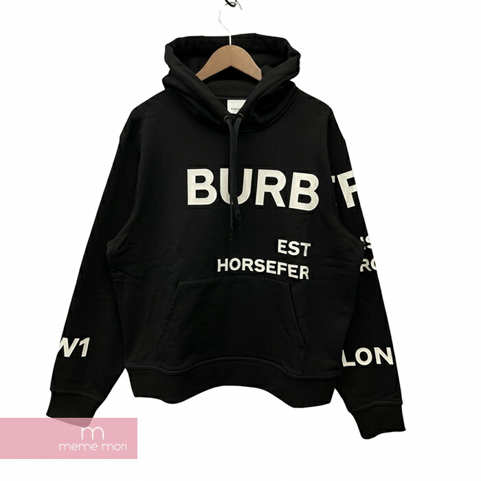 【楽天市場】【BIG PRICE OFF】BURBERRY Horseferry Print Oversized Cotton Drawstring Hoodie 8080546 バーバリー ...