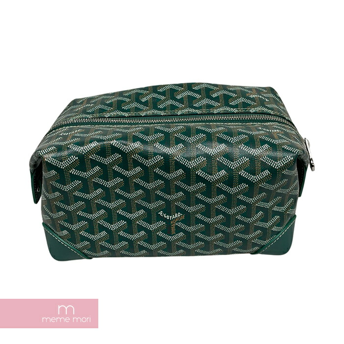 【楽天市場】【BIG PRICE OFF】 GOYARD Goyard Goyardine Green Boeing Toiletry 25 ...
