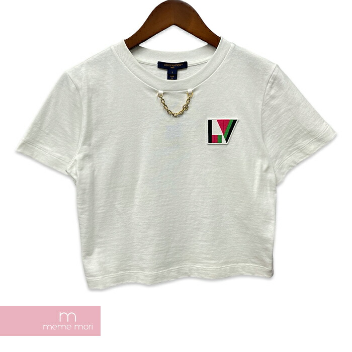 【楽天市場】【BIG PRICE OFF】LOUIS VUITTON 2024SS LV Patch Crop Top 1AFOXQ ルイ ...