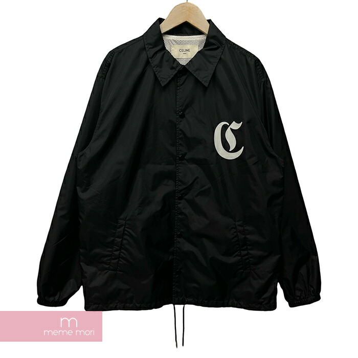 【楽天市場】【BIG PRICE OFF】CELINE 2022SS Nylon Coach Jacket 2W544495M セリーヌ ナイロンコーチジャケット ジャンパー 裏メッシュ ロゴ ...