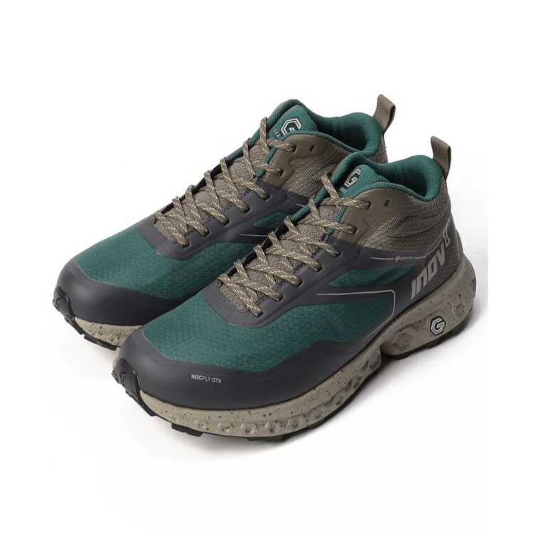 【楽天市場】イノヴェイト INOV-8 ロックフライ G390 GTX MS(ゴアテックス) [サイズ：27.5cm] [カラー：パイン×スレート×トーペ] #NO2WGG61PS-PIS ...