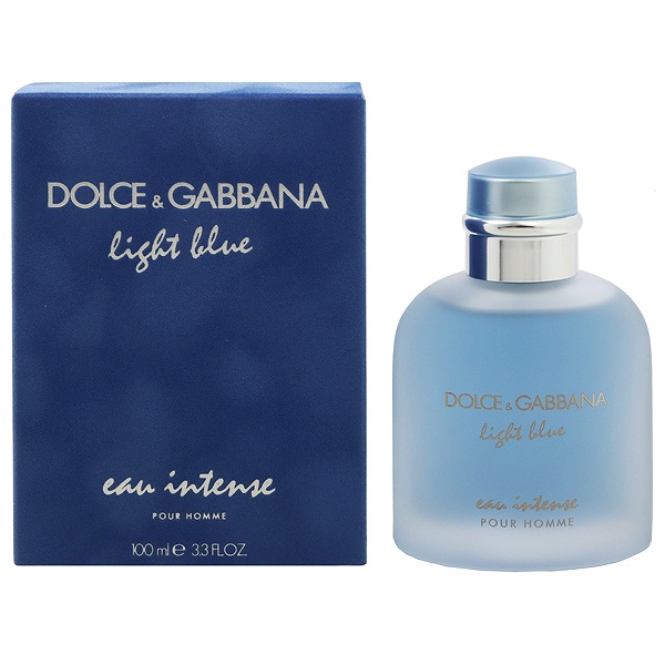 【楽天市場】香水 DOLCE＆GABBANA ライトブルー オー インテンス プールオム EDP・SP 100ml 【送料込み】【フレグランス ...
