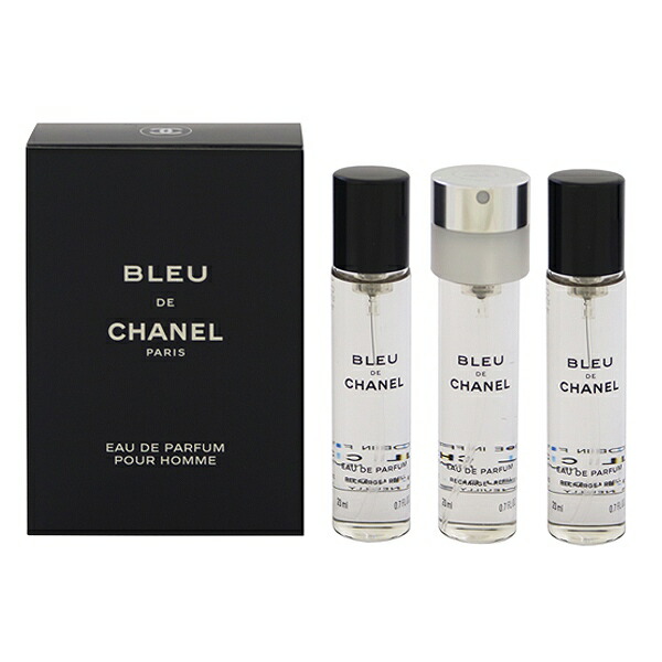 【楽天市場】香水 CHANEL ブルー ドゥ シャネル EDP ツイスト (セット) (レフィル) 20ml×3 【送料無料】【フレグランス ...