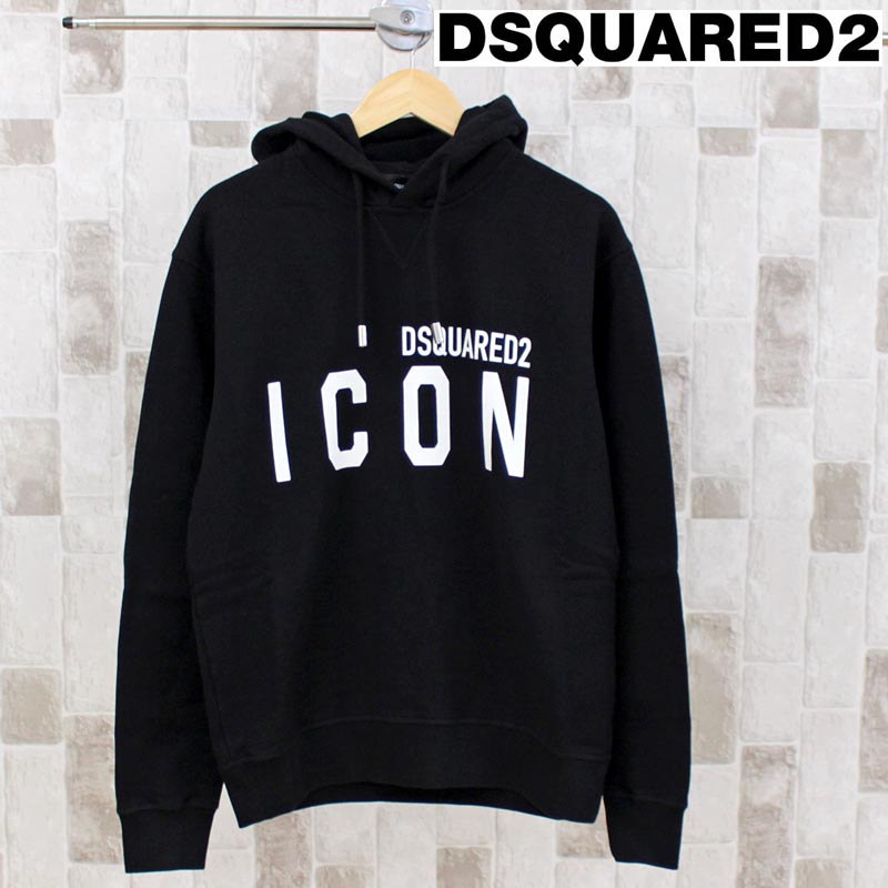 【楽天市場】送料無料 DSQUARED2 ディースクエアード DSQ2 ICONロゴスウェットパーカー MC：メンズカジュアル通販MC-エムシー