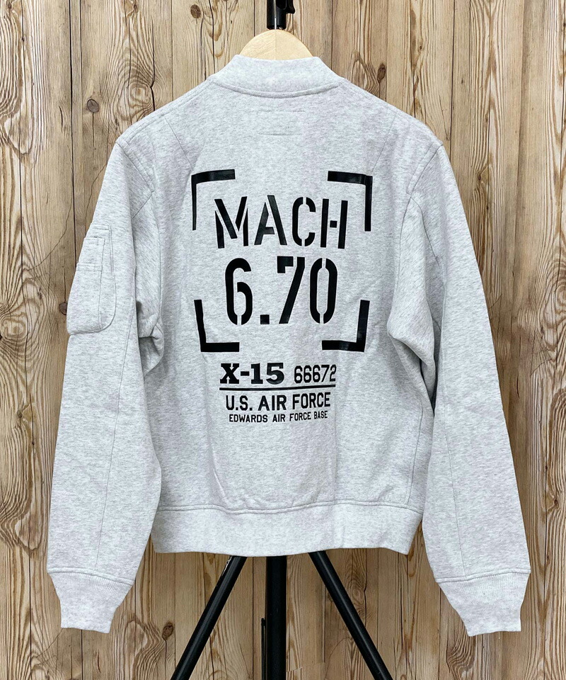 【楽天市場】送料無料 AVIREX アヴィレックス スウェット 裏起毛 バックプリント SWEAT MA1 ジップ ミリタリー トップス アウター コットン メンズ ブランド MC：メンズ ...