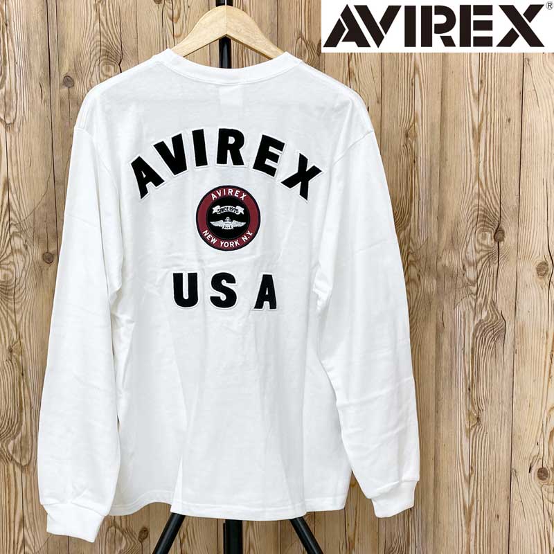 【楽天市場】送料無料 AVIREX アヴィレックス DRAGON＆SNAKE ロングTシャツ 長袖Tシャツ ロンT 長袖トップス メンズ ...