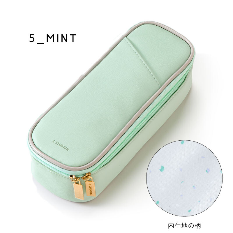 【楽天市場】【レビュー投稿で次回使えるクーポンプレゼント中！】いろは出版 STUDY PEN CASE GAP-05 MINT ペンケース ...