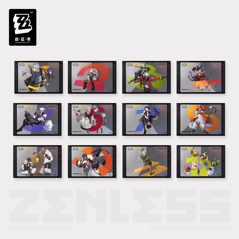 【楽天市場】ゼンレスゾーンゼロ ゼンゼロ ZZZ 公式グッズ 正規品 時光調頻 シリーズ ホログラムコレクションカード：Merletta ＆ Co.