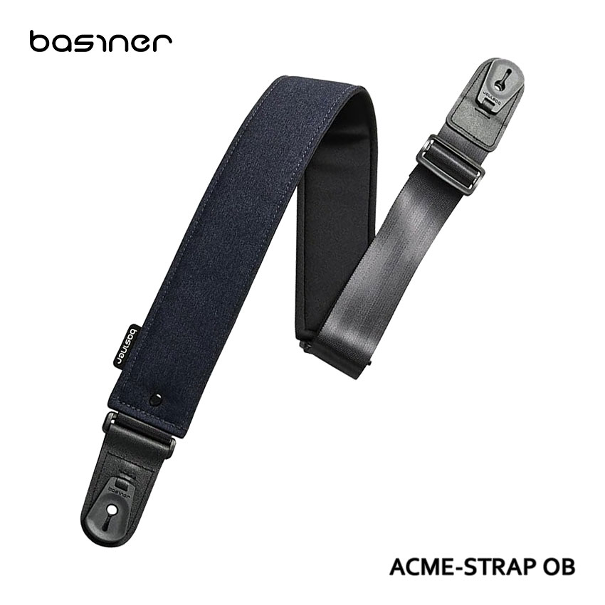 【楽天市場】basiner ギターストラップ ACME STRAP VITALGRIP OB ベイシナー：楽器のことならメリーネット