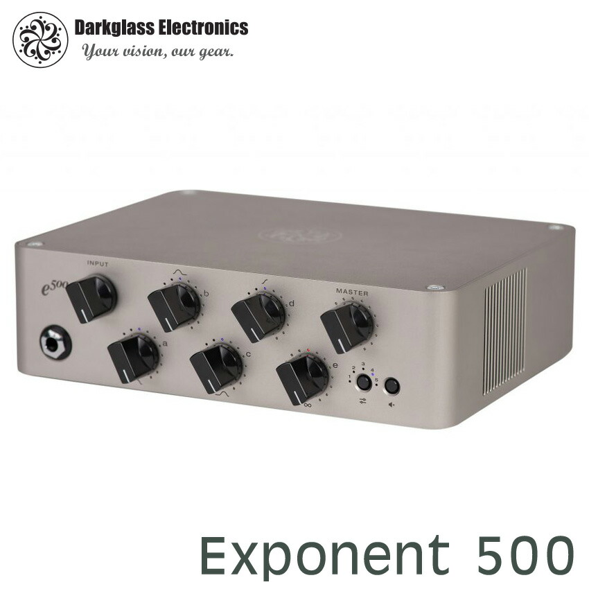 【楽天市場】Darkglass Electronics ベースアンプ EXPONENT 500 e500 ダークグラス：楽器のことならメリーネット
