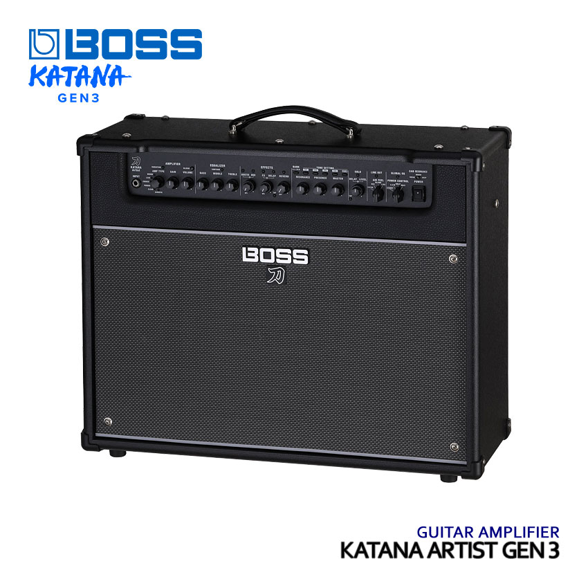 【楽天市場】最大1000円OFFクーポン★BOSS 100Wコンボギターアンプ KATANA ARTIST GEN 3 ボス 刀 KTN-ART 3：楽器のことならメリーネット