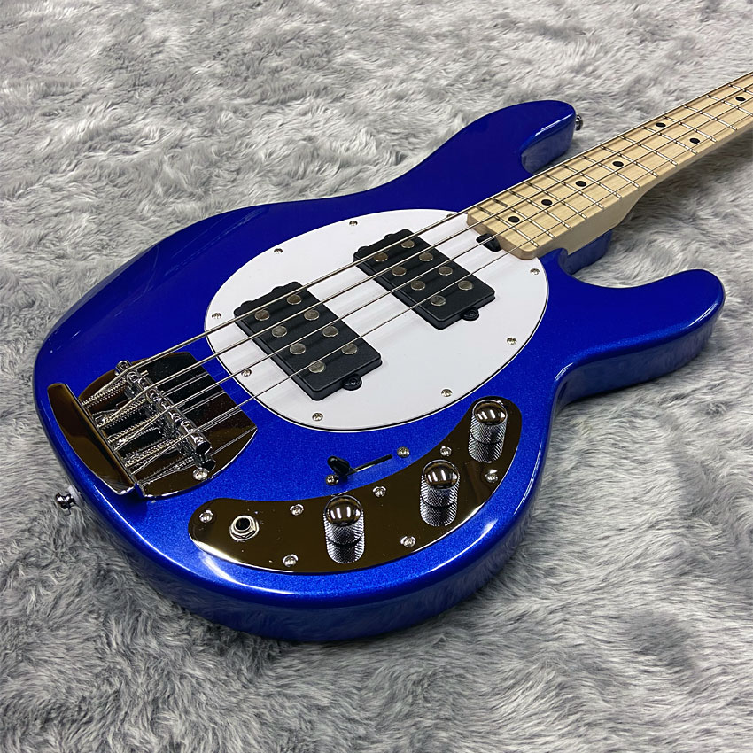 【楽天市場】Sterling by MUSIC MAN ベースギター エレキベース Ray4HH Cobra Blue スティングレイ ...