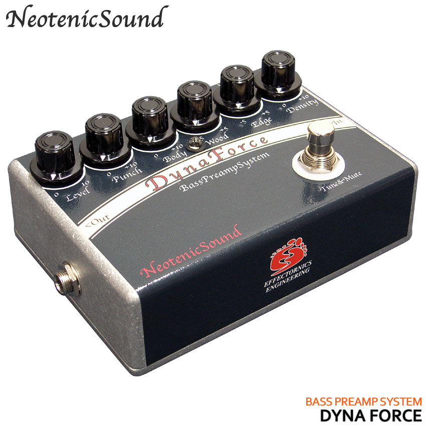 【楽天市場】NeotenicSound ベース用プリアンプシステム DynaForce ネオテニックサウンド エフェクター ...