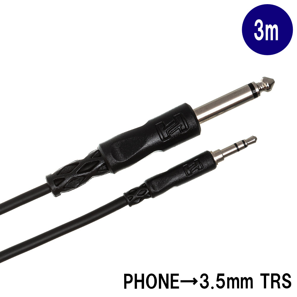 【楽天市場】【スーパーSALE】最大1000円OFFクーポン★3m 標準フォン→ステレオミニ 分配ケーブル HOSA CMP-103【メール便 ...