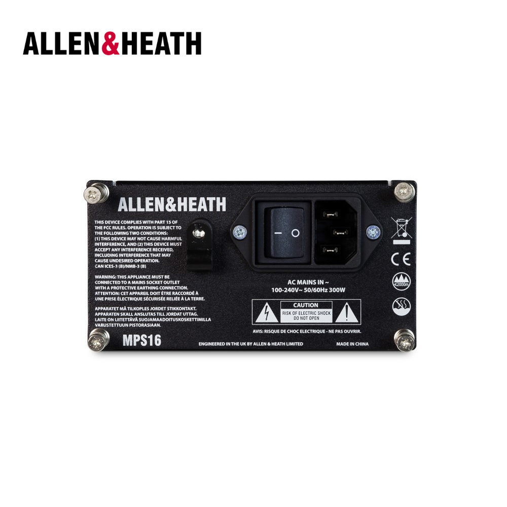 【楽天市場】6/1はエントリーで最大P3倍★Allen & Heath PSU電源 MPS16(5月28日時点 供給元在庫あり)：楽器のこと ...