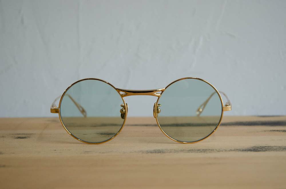 【楽天市場】[ Mr.CASANOVA ] JOEY / Gold / Emerald Green Lens：MESS AROUND