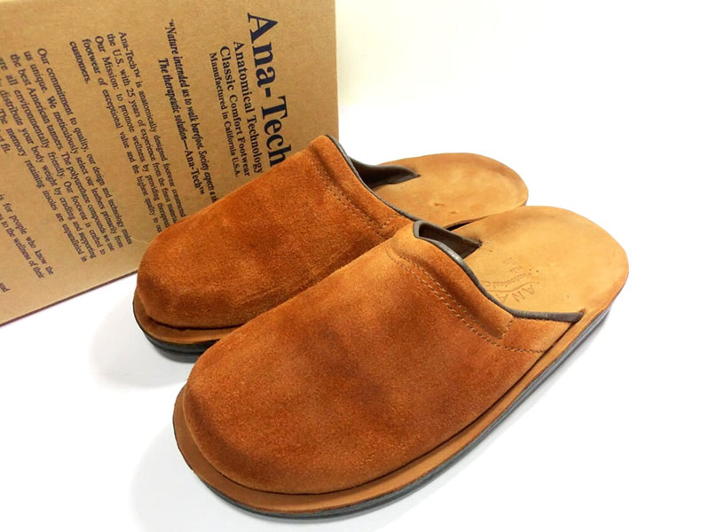 【楽天市場】【新品】ANA-TECH アナテック サンダル 42 27cm 茶 ブラウン 本革：ブランド販売 MEVIUS楽天市場店