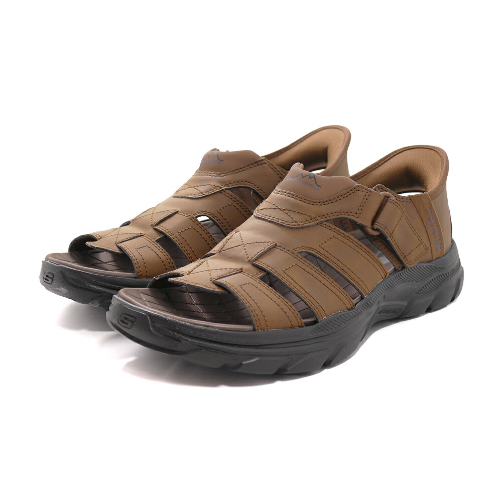 【楽天市場】サンダル スケッチャーズ SKECHERS スリップインズRF：リヴォルテッド-メリック ブラウン 茶 205184-ACDB ...