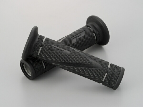 【楽天市場】PROGRIP ハードGELシリーズ #838 OE-RA RACE（全長122mm/Φ22.2ハンドル用）ブラック/グレー ...