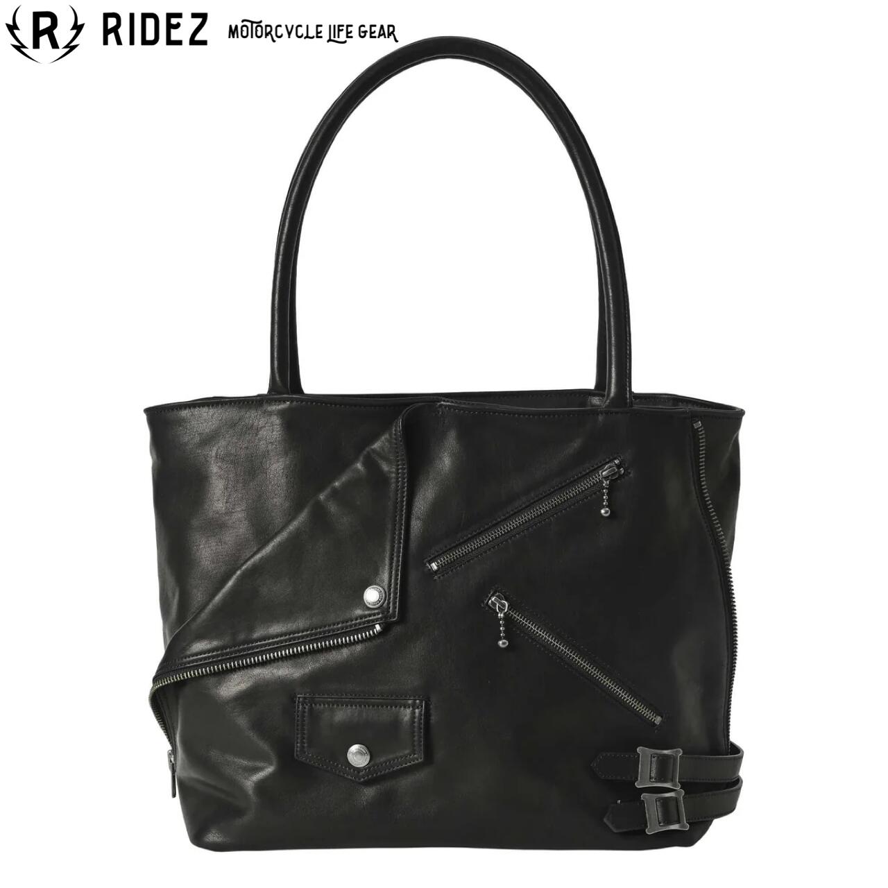 【楽天市場】★送料無料★RIDEZ Ryder's TOTE バイク トートバッグ LARGE RBH01/ライズ：MotoGoods Market