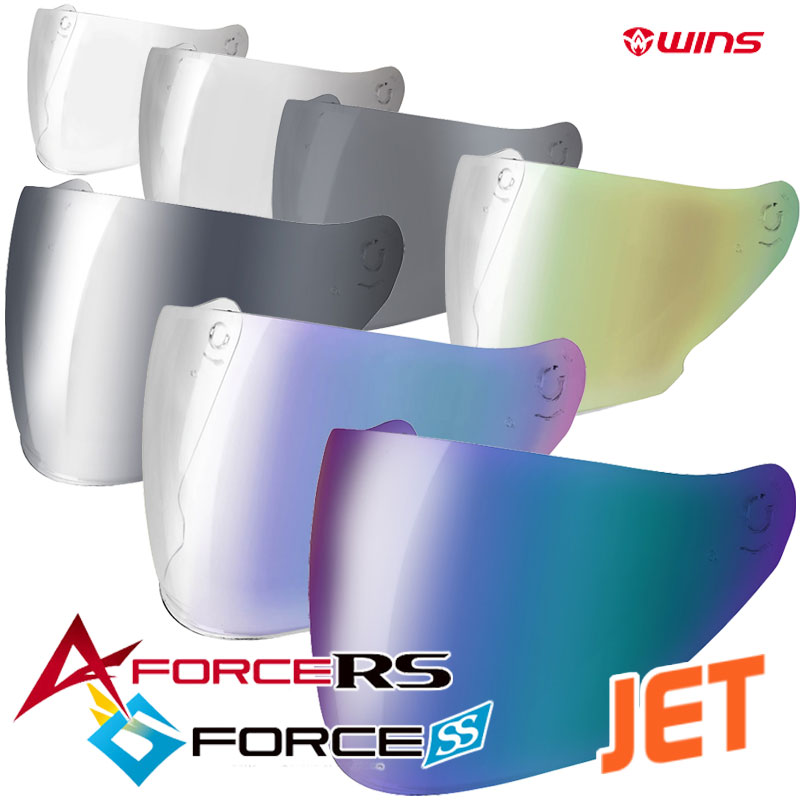 【楽天市場】WINS UVカットシールド【対応：A-FORCE RS JET・G-FORCE SS JET】/ウィンズ：MotoGoods ...
