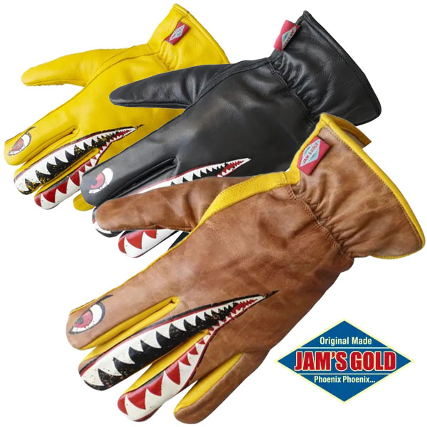 【楽天市場】JAM'S GOLD(ジャムズゴールド) JGG-945 EAT ウインターレザーグローブ ORION ACE/オリオンエース ...