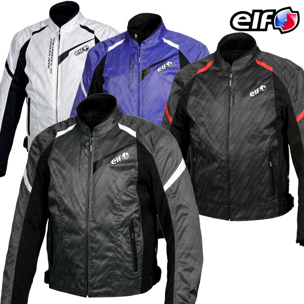 【楽天市場】★送料無料★ELF " EJ-W114 /ファーチレスポルトジャケット "【秋冬モデル】各部プロテクターをフル装備しながらそれを感じさせないほどの着易さが最大の特徴 /エルフ ...