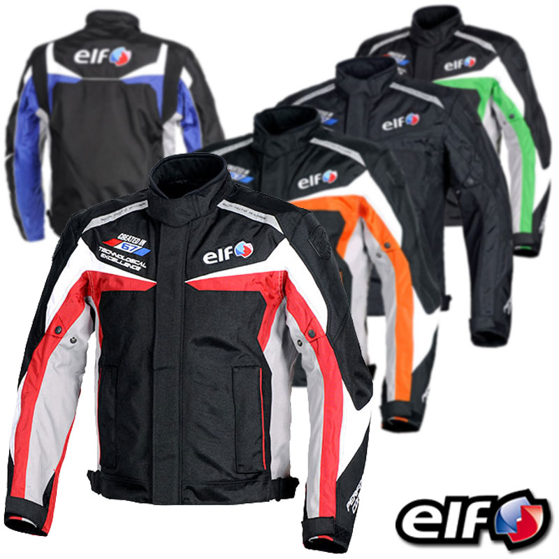 【楽天市場】★送料無料★elf/エルフ【EL-8242】Nylon Blouson/防水仕様の全天候型ヘビーデューティー ライディング ブルゾン/ジャケット：MotoGoods Market
