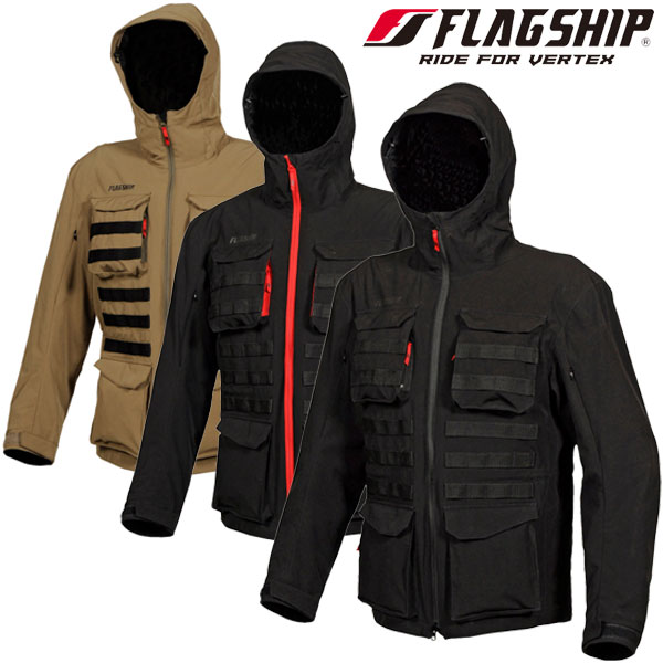 【楽天市場】★送料無料★Flagship " FJR-A215 /リフレイムジャケット "【オールシーズンモデル】野遊び、キャンプ、焚火...ライディングの先にあるステージへ /フラッグシップ ...