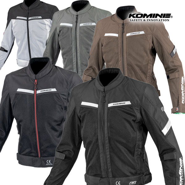 【楽天市場】★送料無料★KOMINE 07-177/JK-177 エニグマライト ハーフメッシュジャケット《春・夏・3シーズン対応》/コミネ：MotoGoods Market