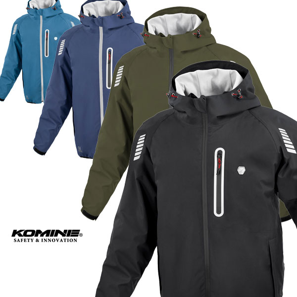 【楽天市場】★送料無料★KOMINE 07-630/JK-630 エニグマライトウインターパーカー【秋・冬・3シーズン対応】/コミネ：MotoGoods Market