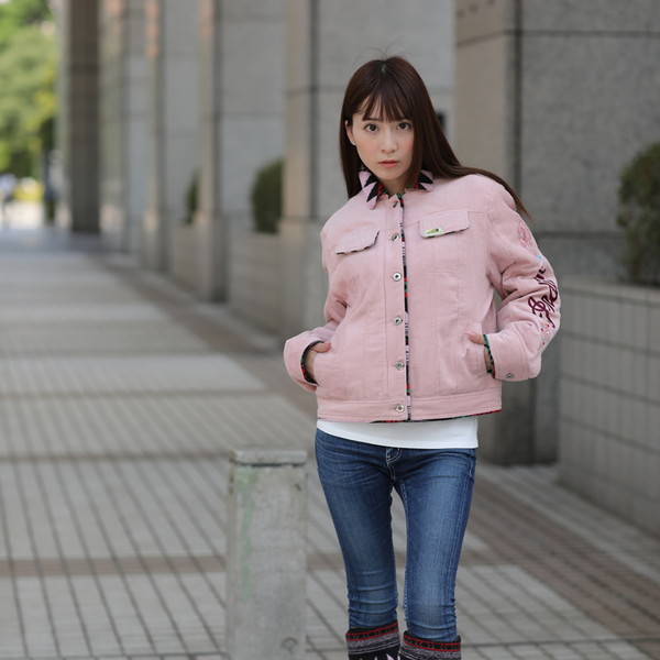 【楽天市場】★送料無料★ Indian（インディアン） POWAQA レディース ジャケット OIM-7165（ピンク）：MotoGoods ...