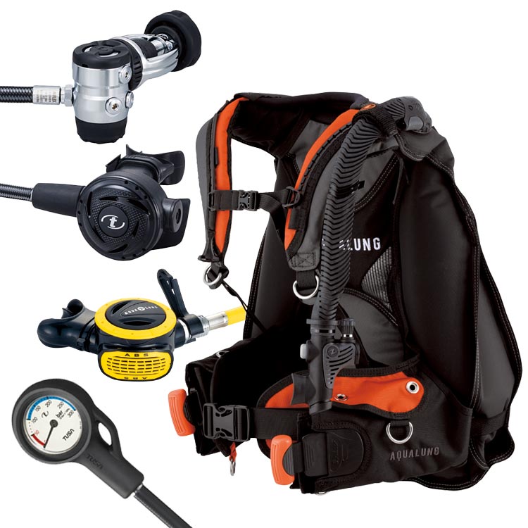 【楽天市場】[ アクアラング ] AQUALUNG Pro HD Compact BC（ プロ HD コンパクト BC ） + RS1103 ...