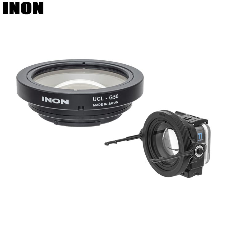 【楽天市場】[ INON ] 水中ワイドクローズアップレンズ UCL-G55 SD：エムアイシー21（mic21）