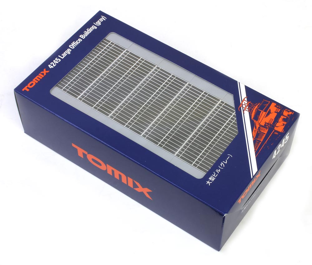 【楽天市場】大型ビル（グレー） 【TOMIX・4245T】「鉄道模型 Nゲージ トミックス ストラクチャー」：ミッドナイン