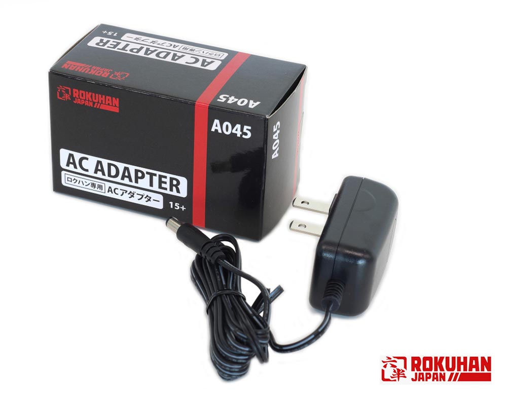 【楽天市場】ロクハン専用ACアダプター【ロクハン・A045】「鉄道模型 Zゲージ ロクハン」：ミッドナイン