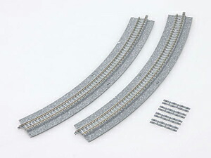 【楽天市場】ワイドPCカーブレールC280-45-WP（F）（4本セット）【TOMIX・1771T】「鉄道模型 Nゲージ トミックス」：ミッドナイン