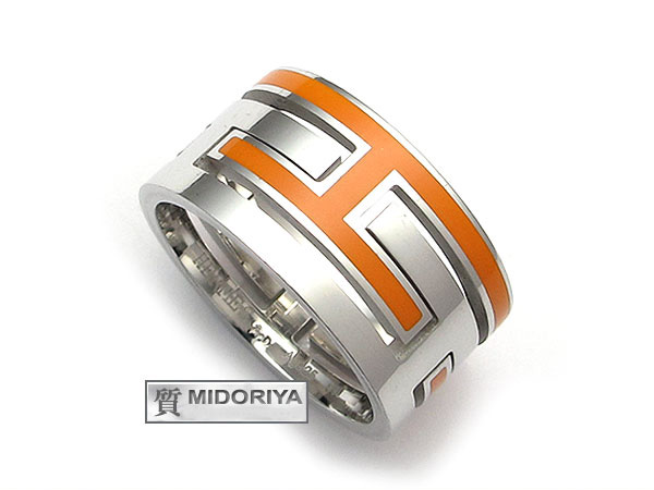 【楽天市場】【緑屋質屋】エルメス ムーブアッシュリング ＃54 SV925【中古】：質 緑屋